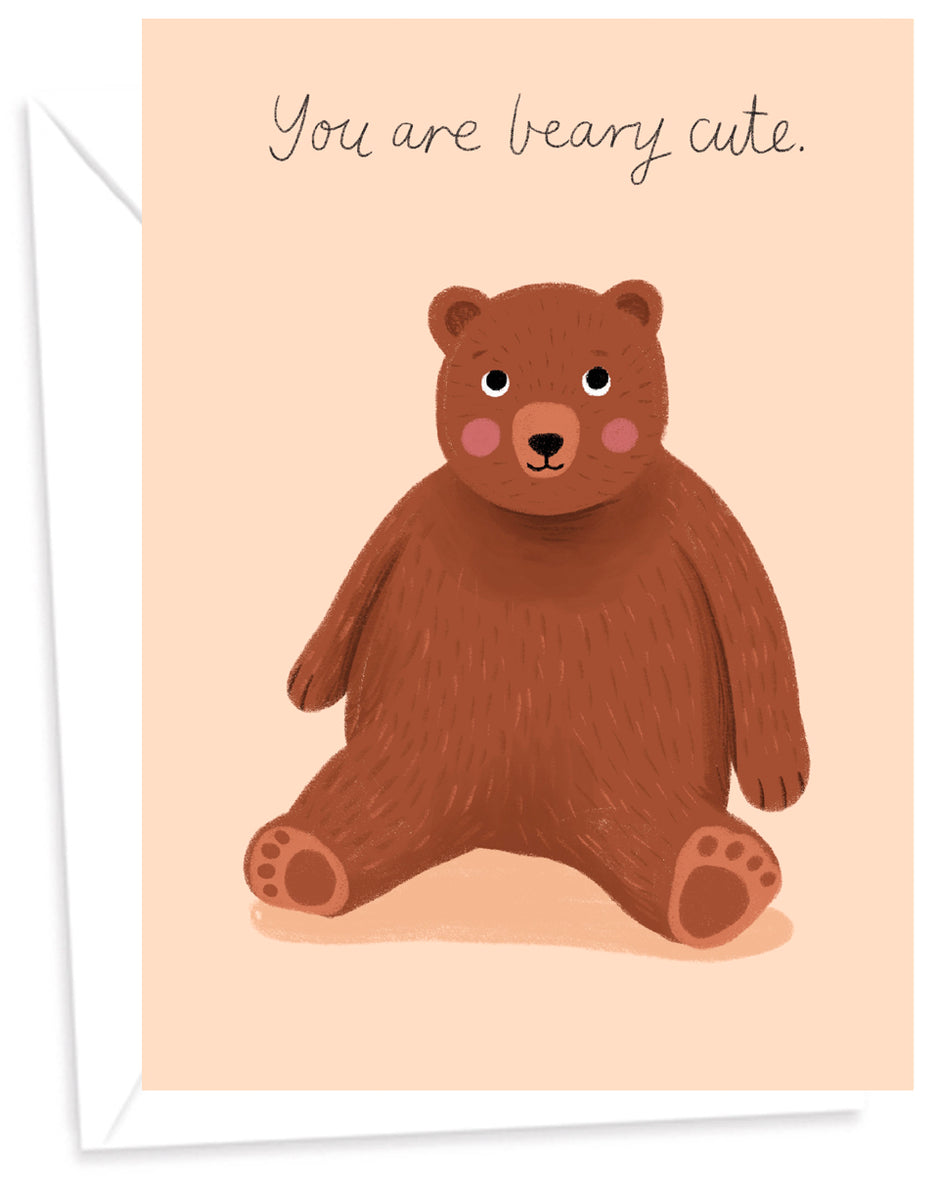You Are Beary Cute – Cat MacInnes Illustration